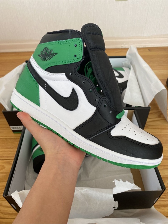 Air Jordan 1 Retro High OG 'Lucky Green' - SneakerCool.com
