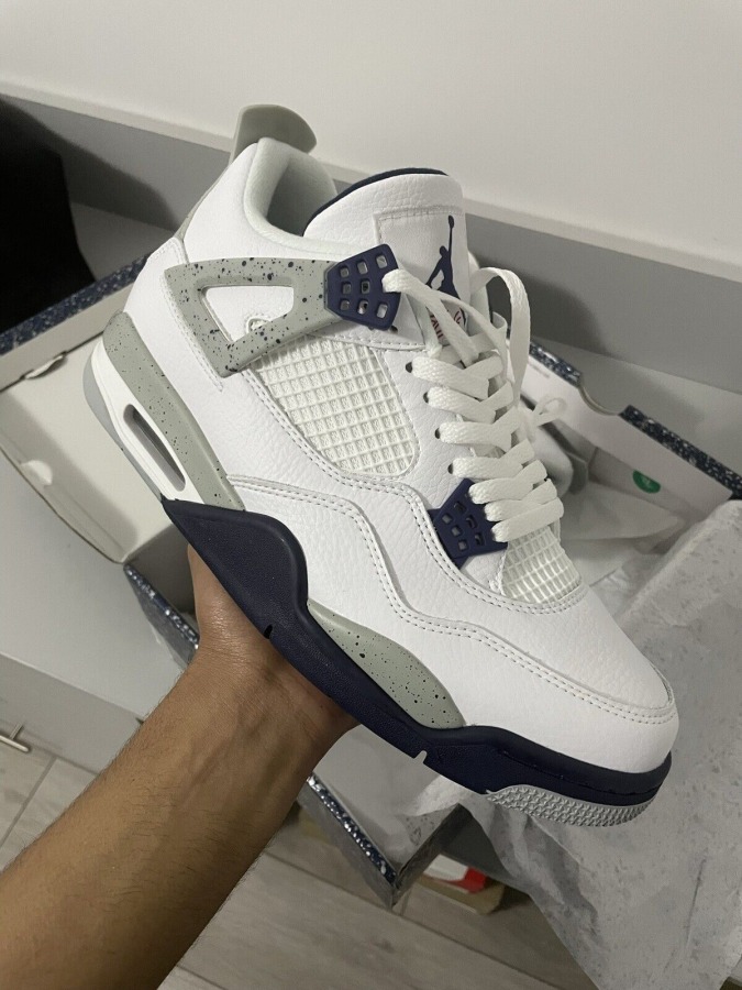 Air Jordan 4 Retro 'Midnight Navy' - SneakerCool.com