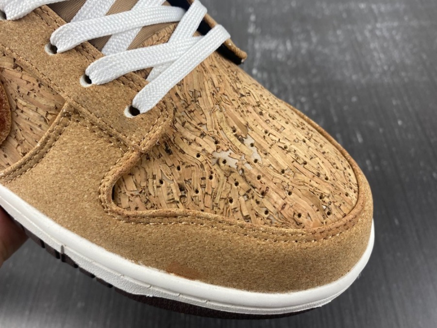 CLOT x Nike Dunk Low SP 'Cork' - SneakerCool.com