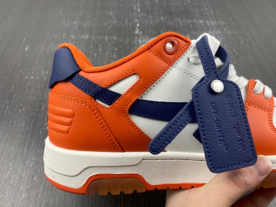 Off-White Out of Office 'Orange Blue' - SneakerCool.com