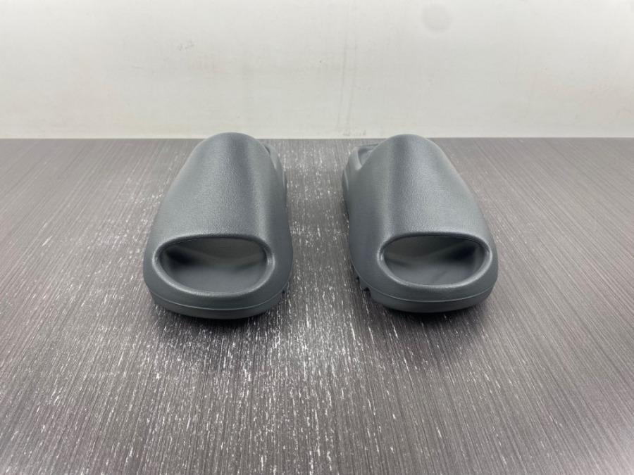 Yeezy Slides 'Slate Grey' - SneakerCool.com