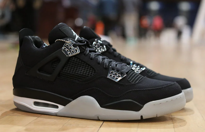 Eminem x Carhartt x Air Jordan 4 'Black Chrome' - SneakerCool.com