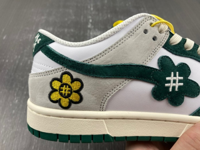 Water The Plant x Nike Dunk Low 'White Green' - SneakerCool.com