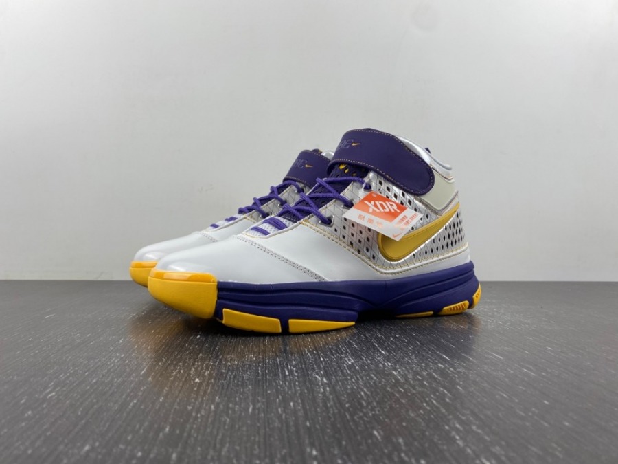 Nike Zoom Kobe 2 'Lakers Home' - SneakerCool.com