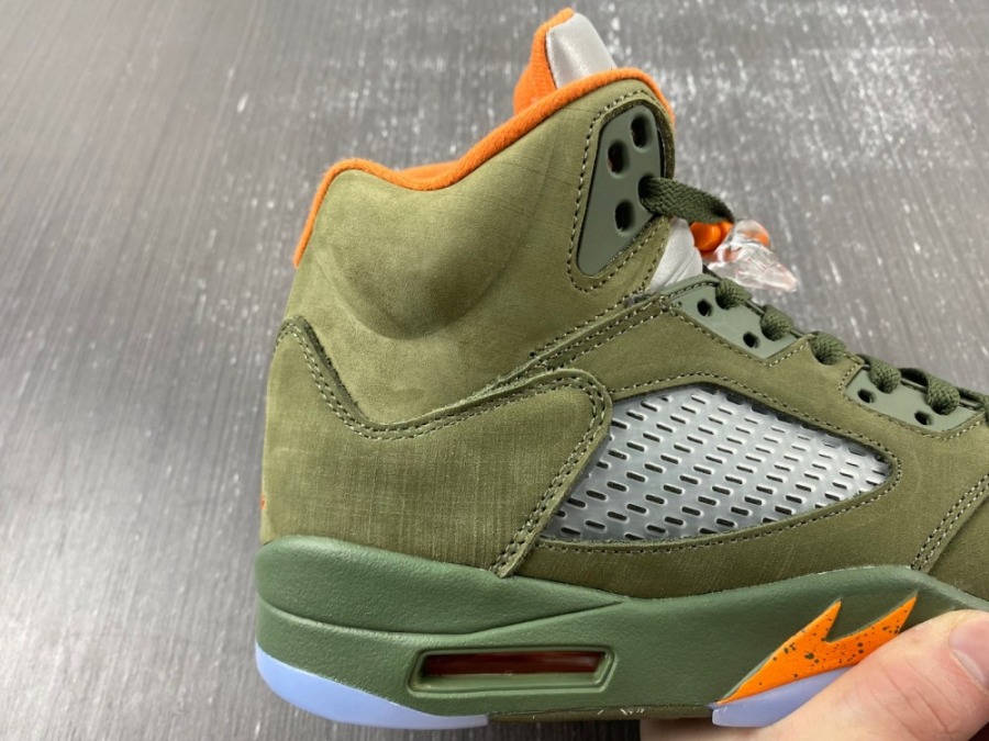 Air Jordan 5 Retro 'Olive' 2024 - SneakerCool.com