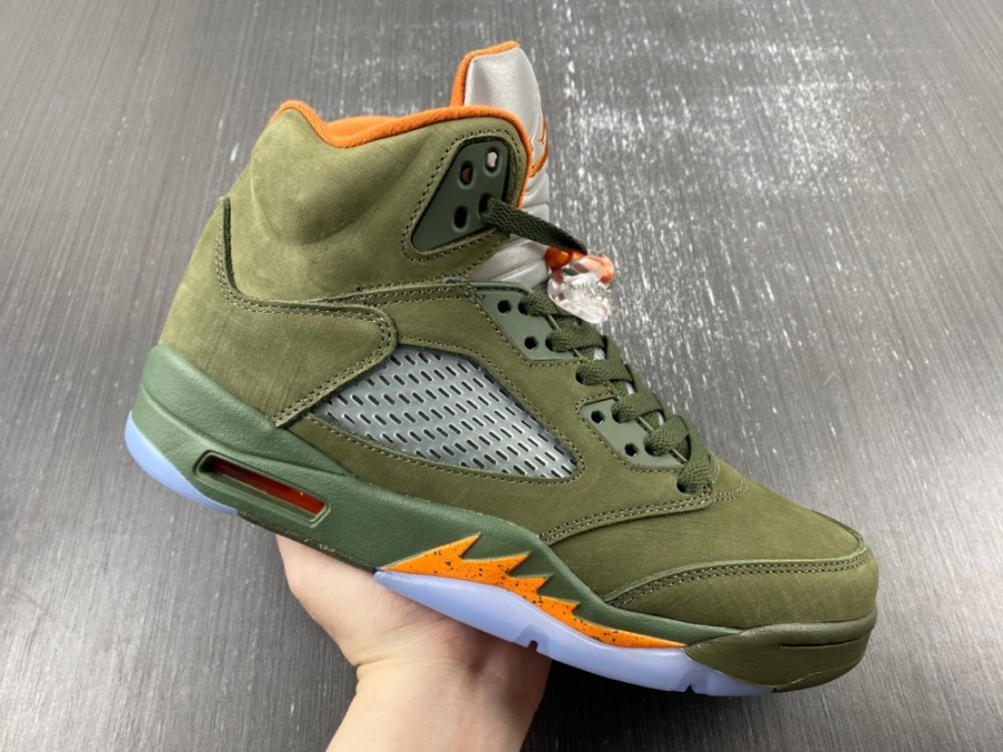 Air Jordan 5 Retro 'Olive' 2024 - SneakerCool.com