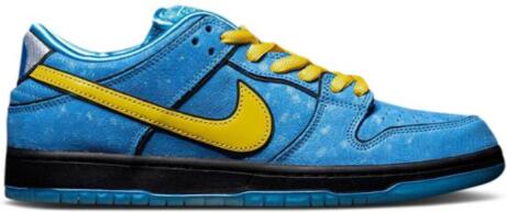 The Powerpuff Girls x Dunk Low Pro SB QS 'Bubbles' - SneakerCool.com