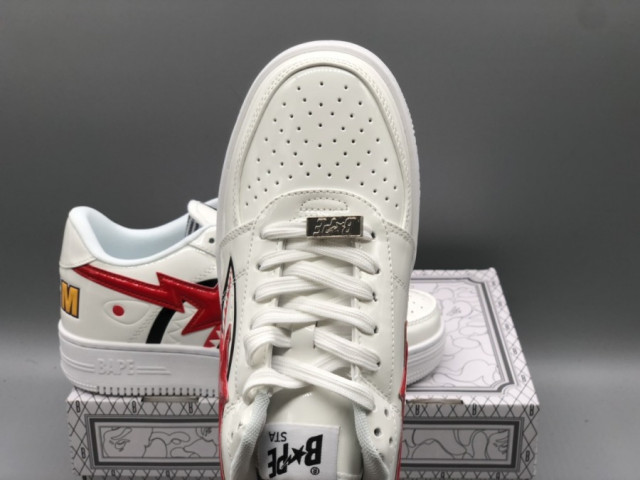 Bapesta Low M2 'Shark Face - White' - SneakerCool.com