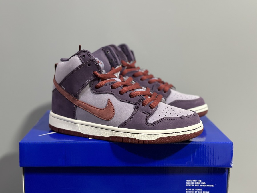 Dunk High Premium SB 'Plum' - SneakerCool.com
