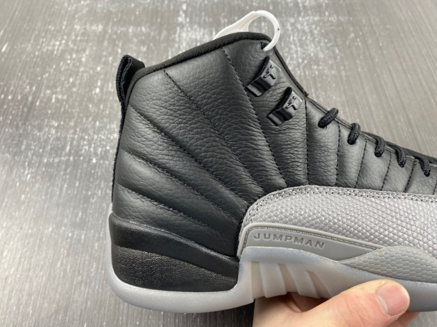 Air Jordan 12 Retro 'Black Wolf Grey' - SneakerCool.com