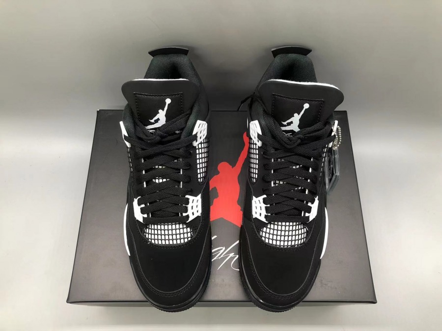Air Jordan 4 Retro 'White Thunder' - SneakerCool.com