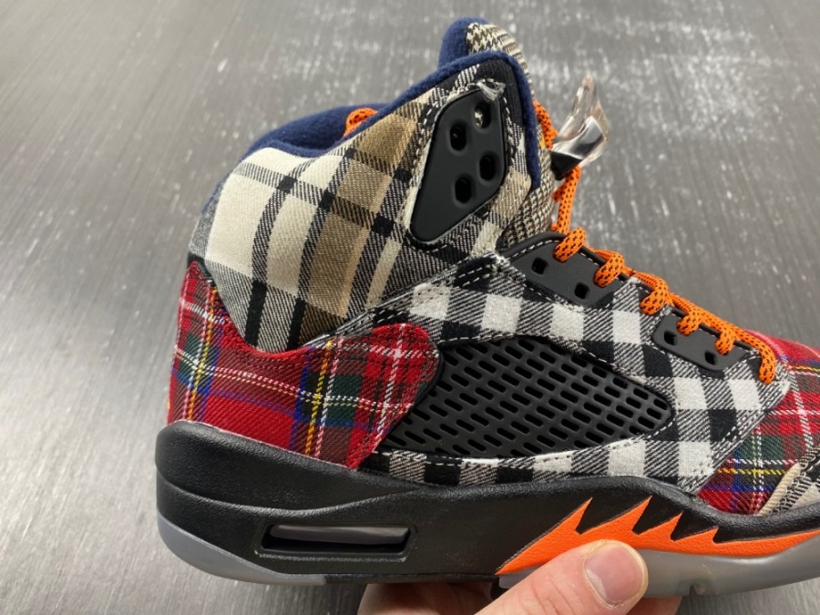 Air Jordan 5 Retro 'Plaid' - SneakerCool.com