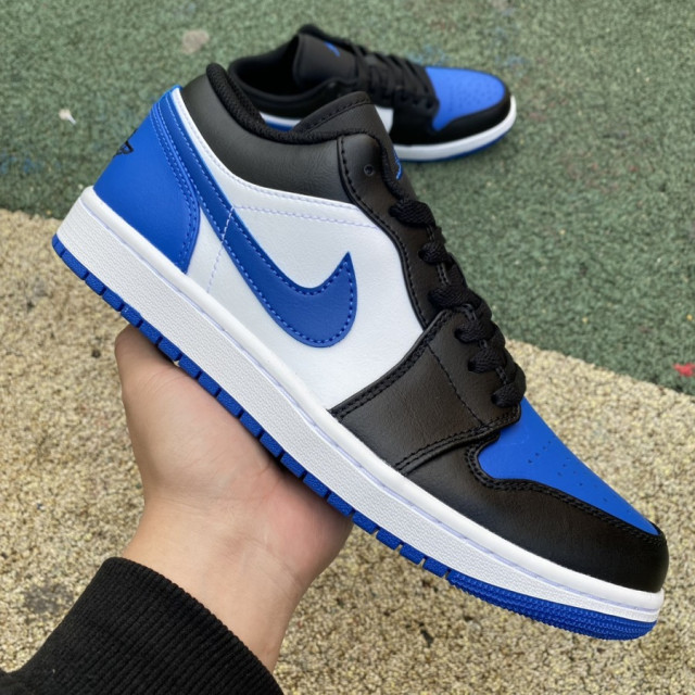 Air Jordan 1 Low 'Alternate Royal Toe' - SneakerCool.com