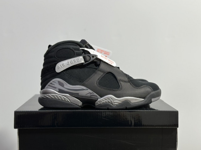 Air Jordan 8 Retro Winterized 'Gunsmoke' - SneakerCool.com