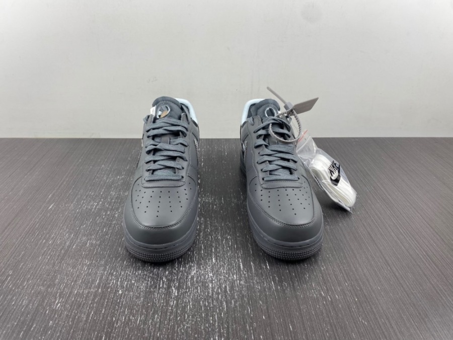Off-White x Nike Air Force 1 Low 'Ghost Grey Silver' - SneakerCool.com