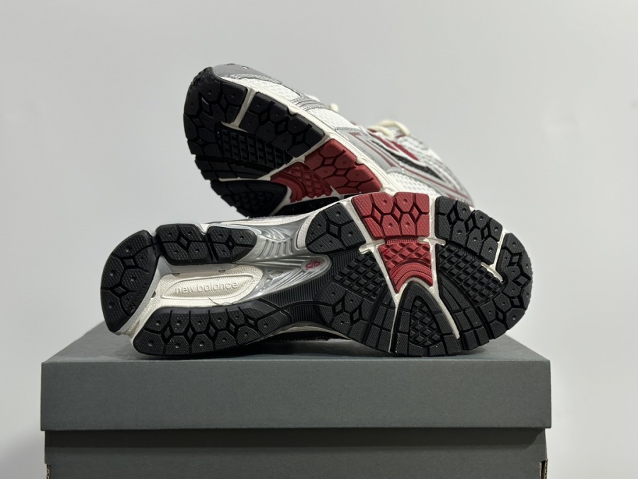 New Balance 1906R 'Silver Classic Crimson' - SneakerCool.com