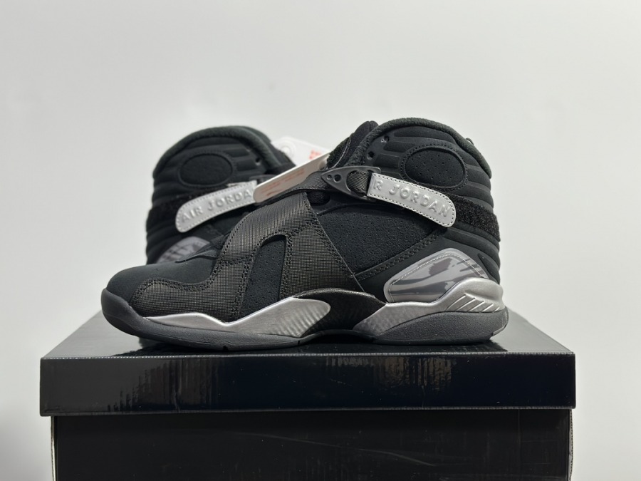 Air Jordan 8 Retro Winterized 'Gunsmoke' - SneakerCool.com