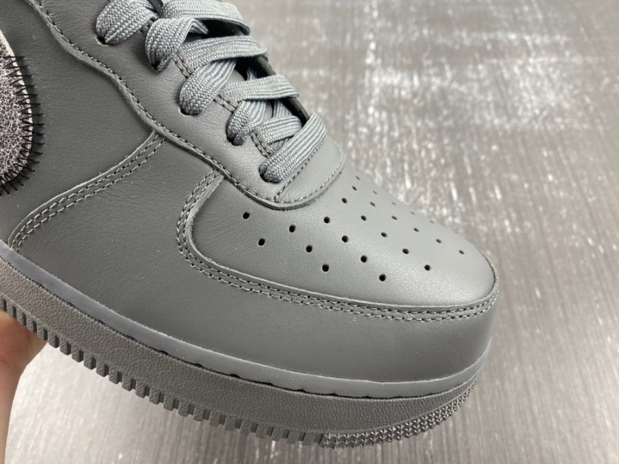 Off-White x Nike Air Force 1 Low 'Ghost Grey Silver' - SneakerCool.com