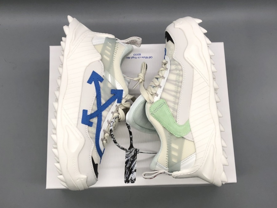 Off-White ODSY-1000 'White Blue' - SneakerCool.com