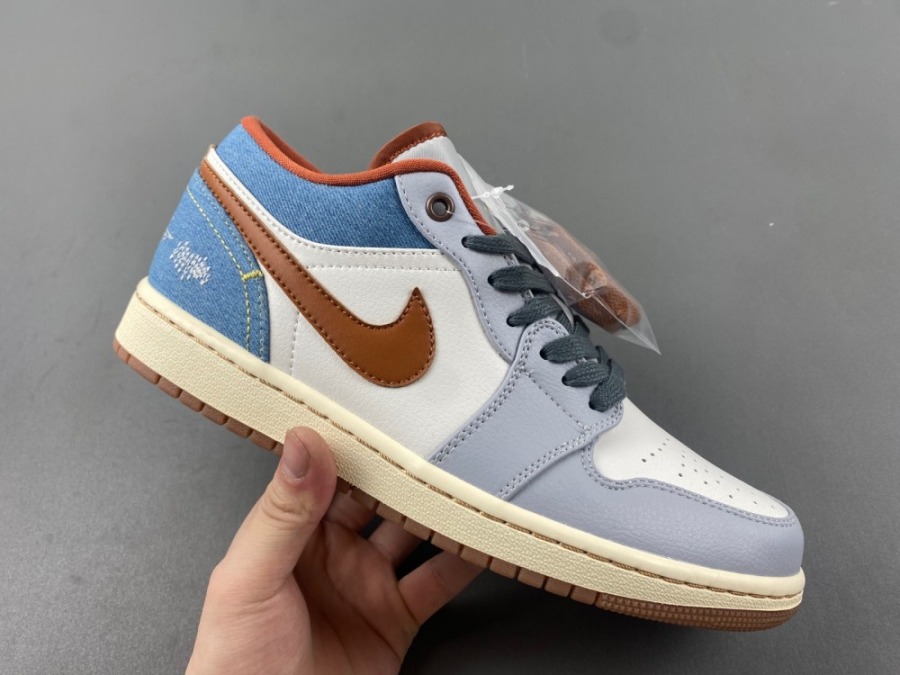 Air Jordan 1 Low 'Phantom Denim' - SneakerCool.com