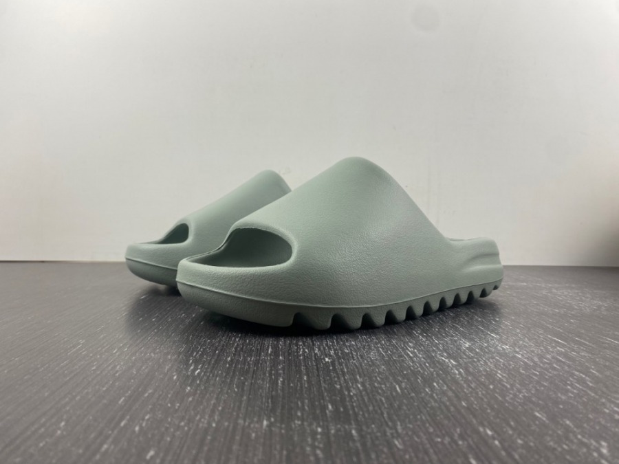 Yeezy Slides 'Salt' - SneakerCool.com