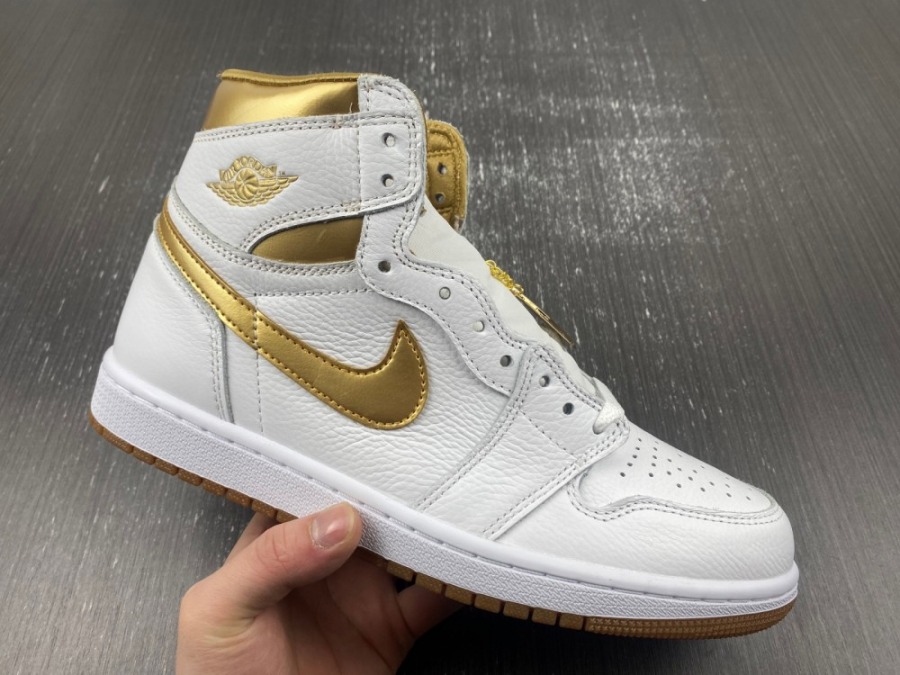 Air Jordan 1 Retro High OG 'Metallic Gold' - SneakerCool.com