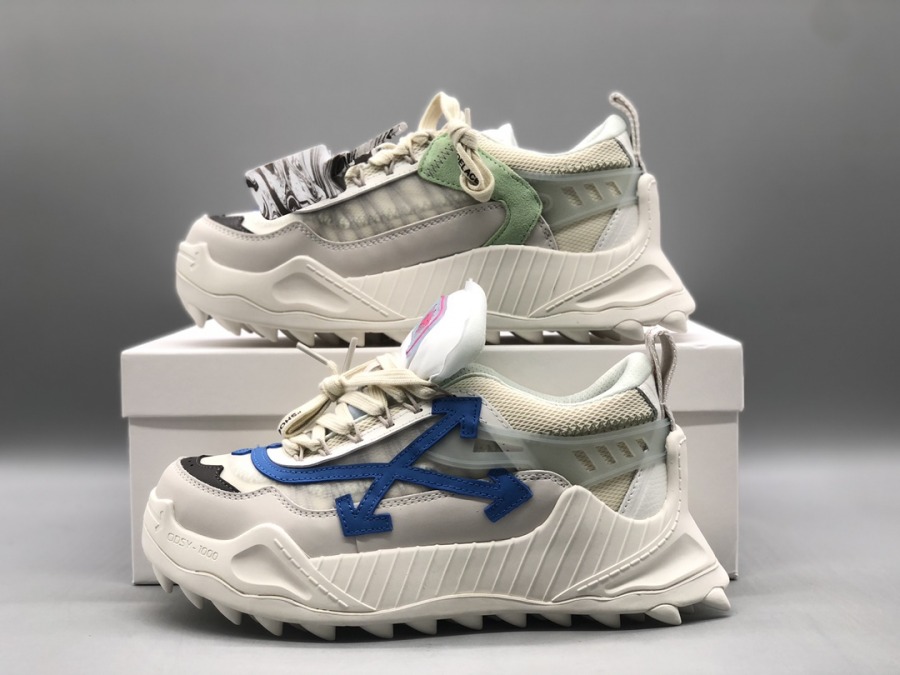 Off-White ODSY-1000 'White Blue' - SneakerCool.com