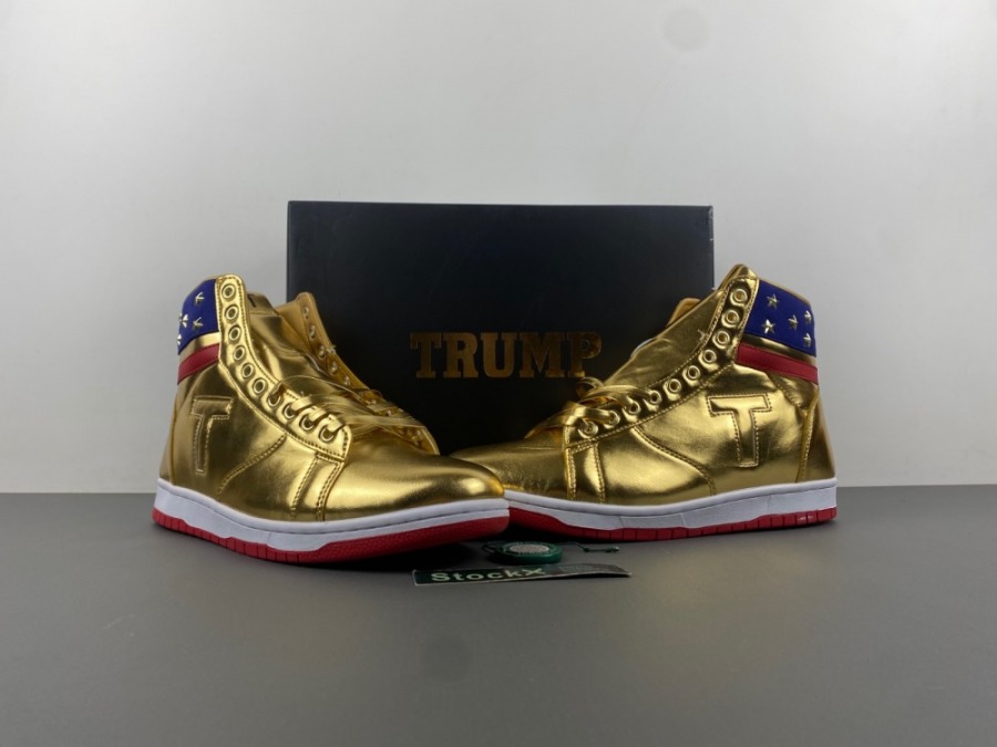 Donald Trump Never Surrender Sneakers - SneakerCool.com