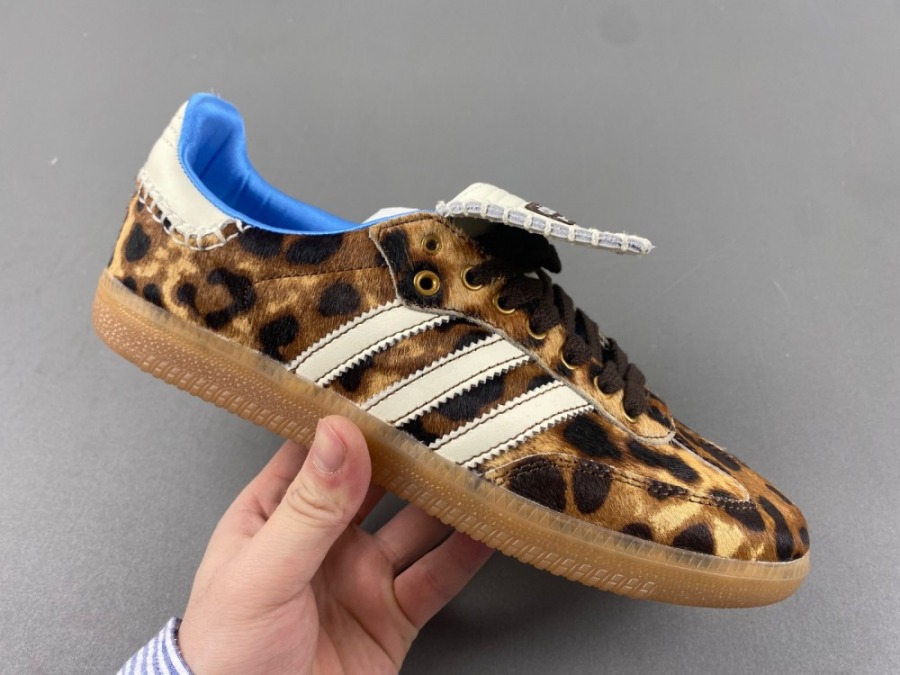 Wales Bonner x Adidas Samba Pony 'Leopard' - SneakerCool.com