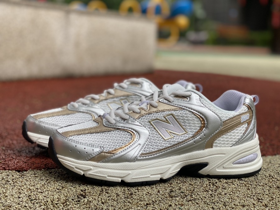 New Balance 530 'Silver Moss Green Metallic Silver' - SneakerCool.com