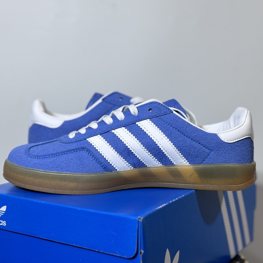 Adidas Gazelle Indoor 'Blue Bird Gum' - SneakerCool.com