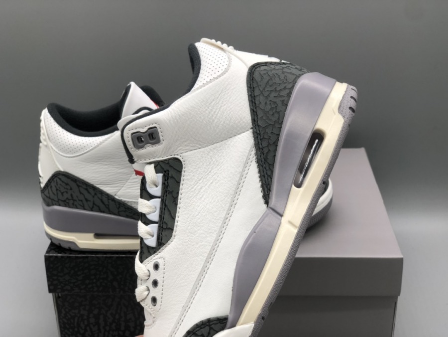 Air Jordan 3 Retro 'Cement Grey' - SneakerCool.com