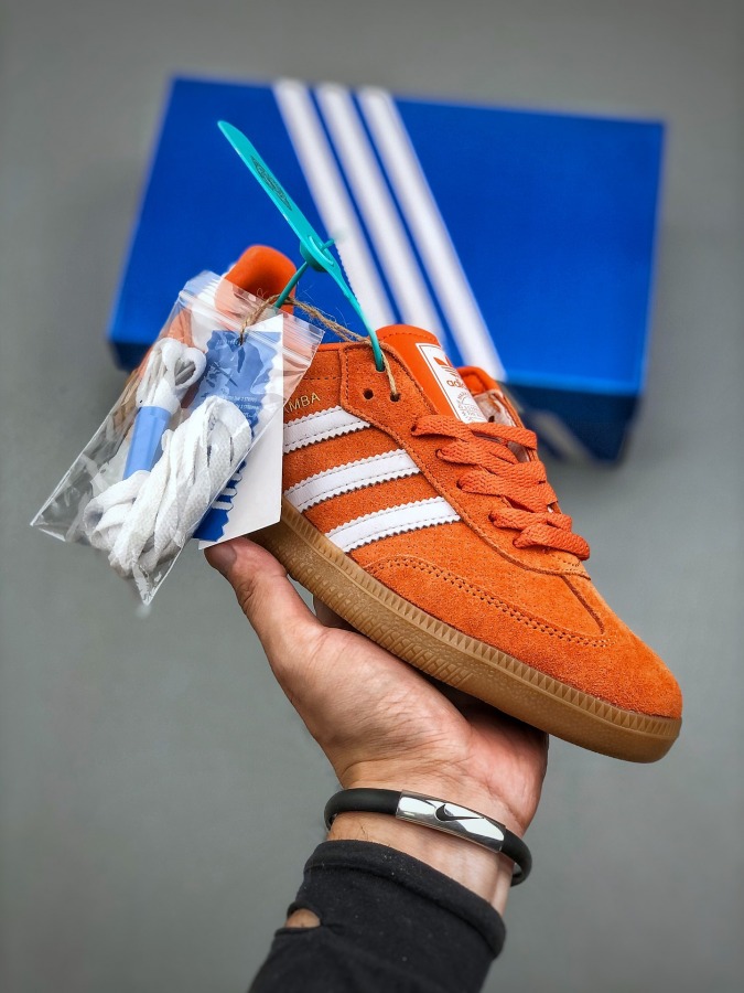 Adidas Samba OG 'Orange Rush Gum' - SneakerCool.com