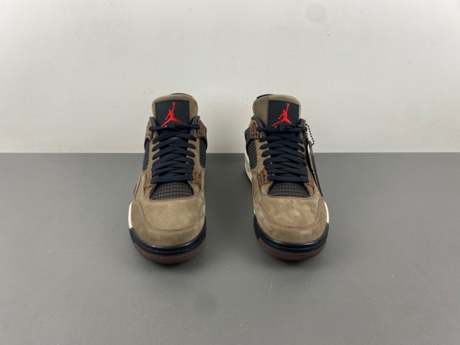 Travis Scott x Jordan 4 Retro 'Olive' - SneakerCool.com