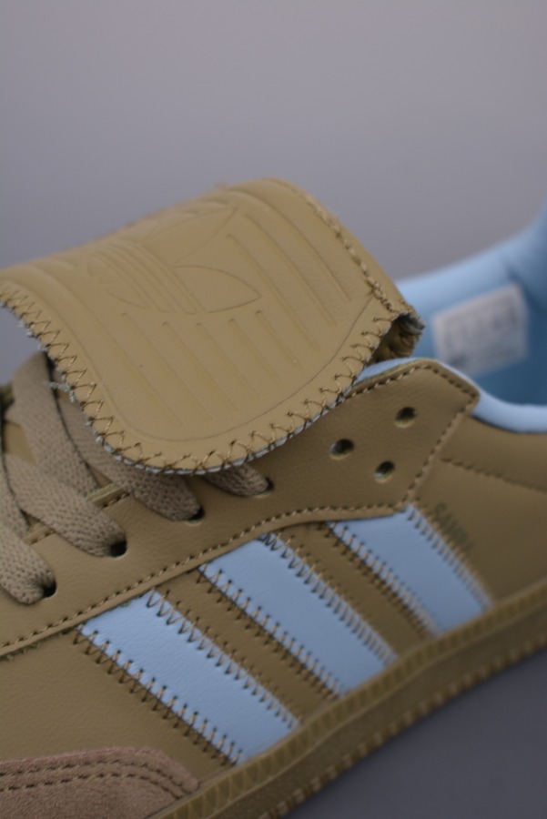 Pharrell x Adidas Samba Human Race 'Orbit Green Ash Grey' - SneakerCool.com