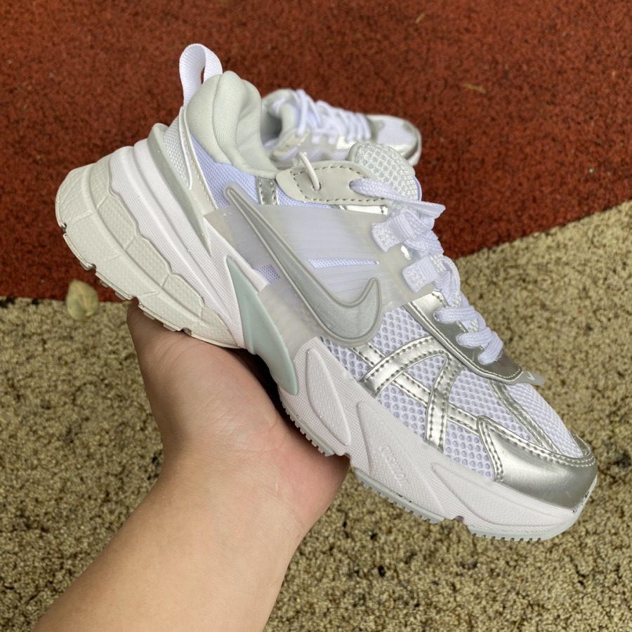Nike V2K Run 'Metallic Silver' - SneakerCool.com