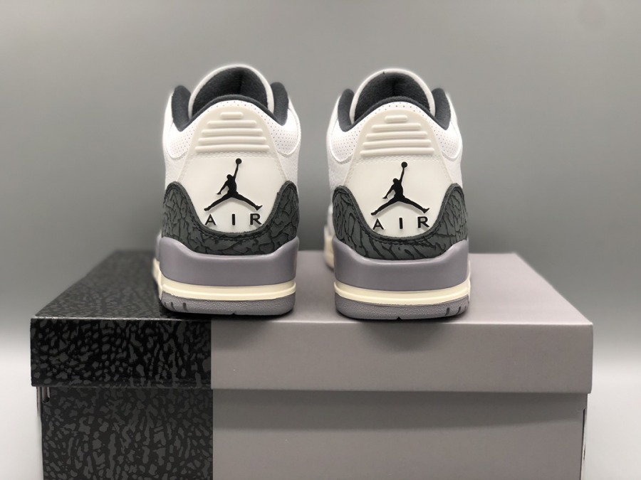 Air Jordan 3 Retro 'Cement Grey' - SneakerCool.com