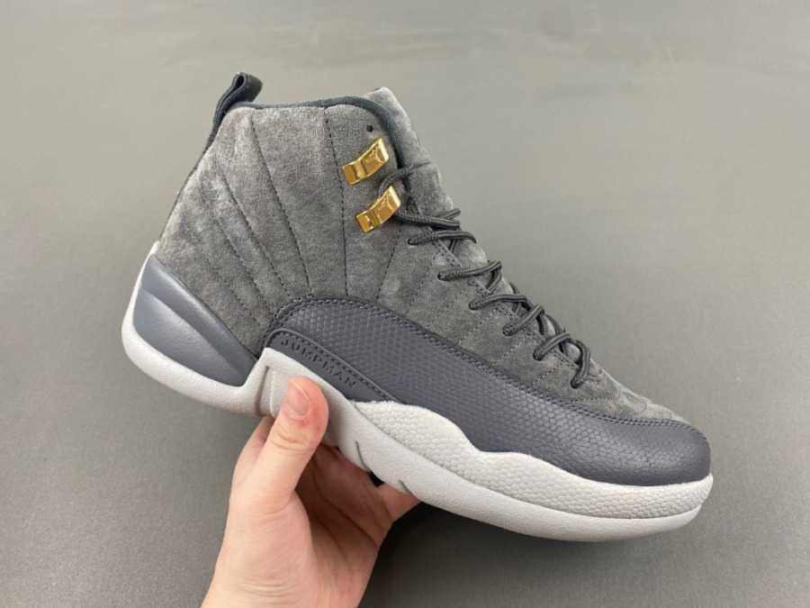 Air Jordan 12 Retro 'Dark Grey' - SneakerCool.com