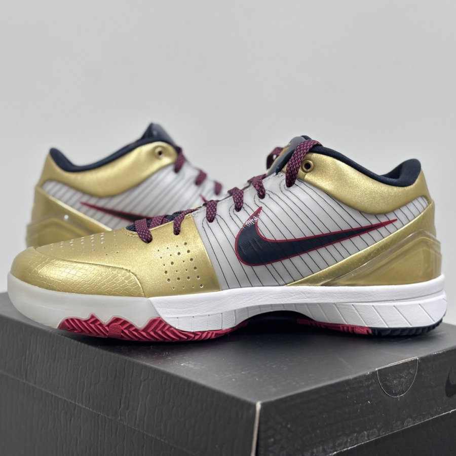 Zoom Kobe 4 Protro 'Gold Medal' - SneakerCool.com