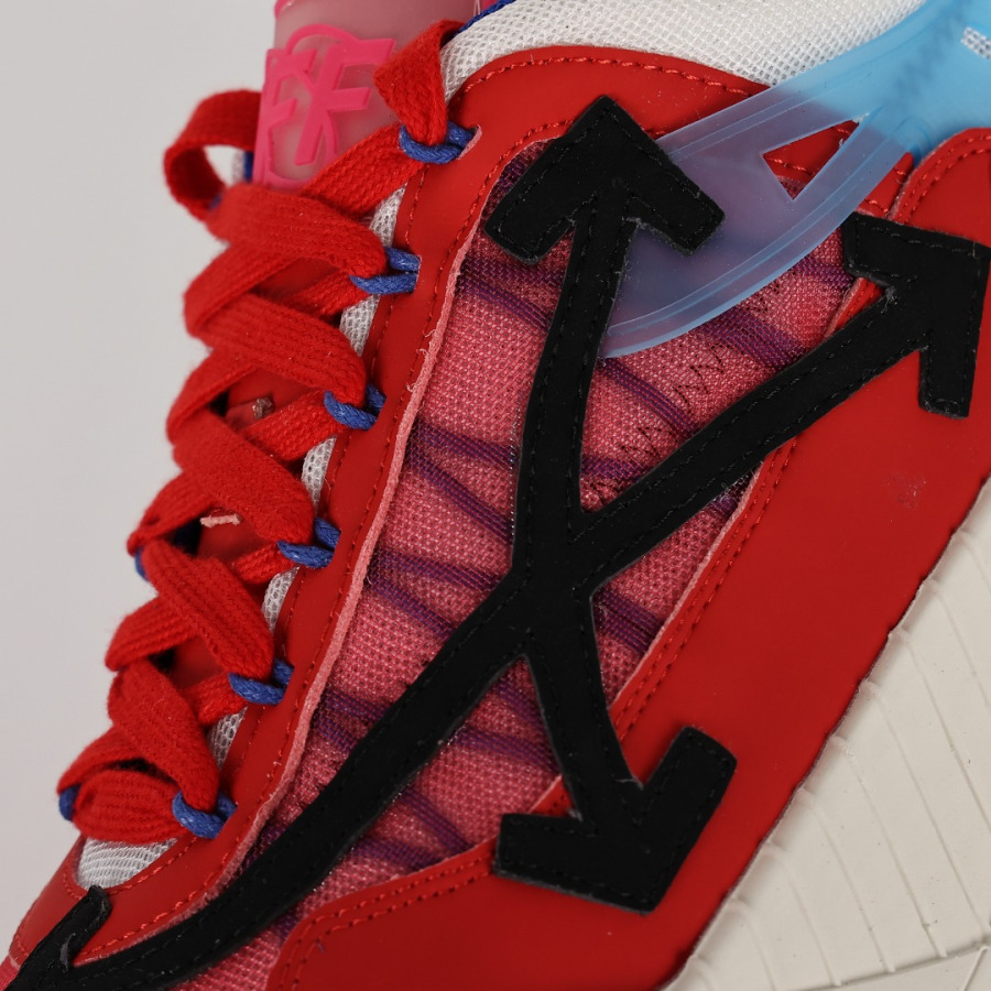 Off-White ODSY-1000 'Red' - SneakerCool.com