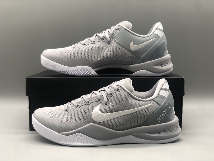 Kobe 8 Protro 'Wolf Grey' - SneakerCool.com