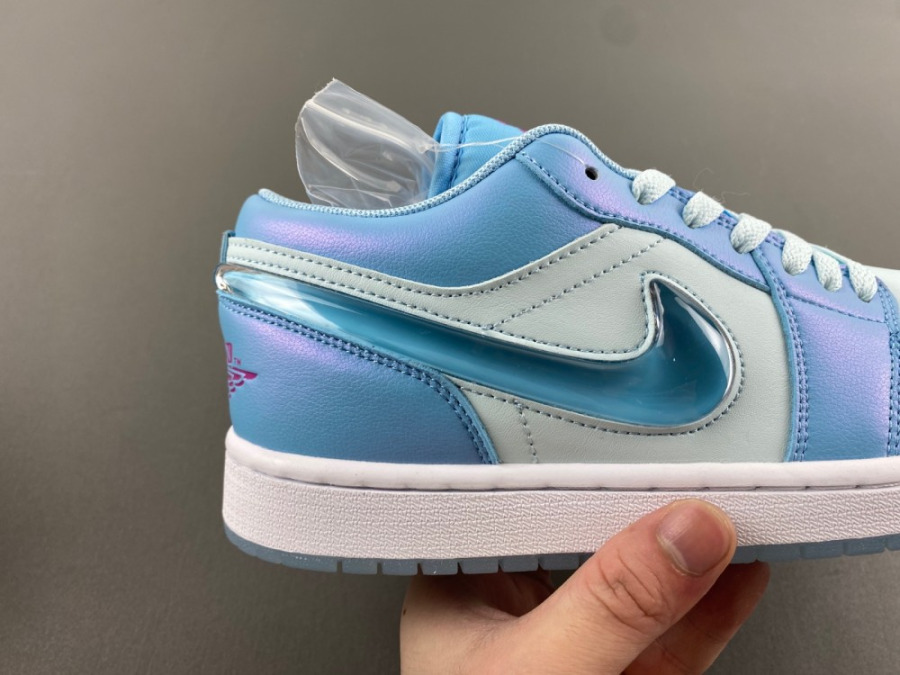 Air Jordan 1 Low SE GS 'Aquarius Blue' - SneakerCool.com