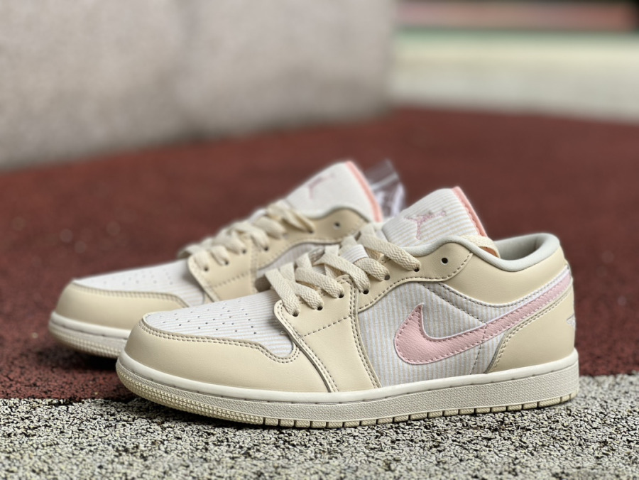 Air Jordan 1 Low SE 'Muslin Legend Pink' - SneakerCool.com