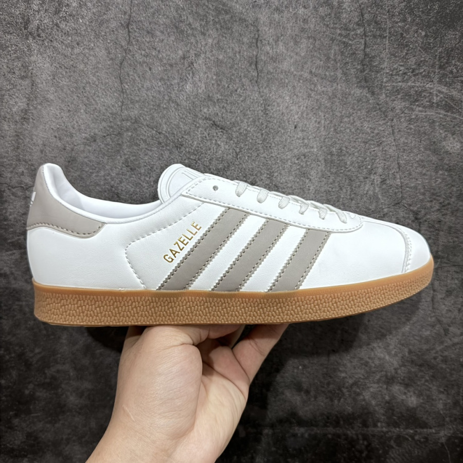 Adidas Gazelle 'White Grey Gum' - SneakerCool.com