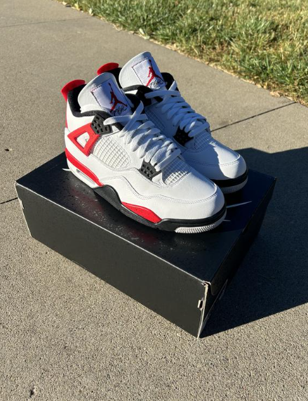 Air Jordan 4 Retro 'Red Cement' - SneakerCool.com