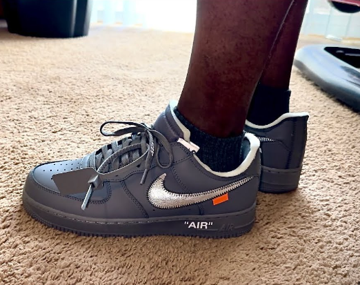Off-White x Nike Air Force 1 Low 'Ghost Grey Silver' - SneakerCool.com