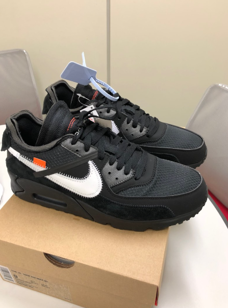 Off-White x Air Max 90 'Black' - SneakerCool.com