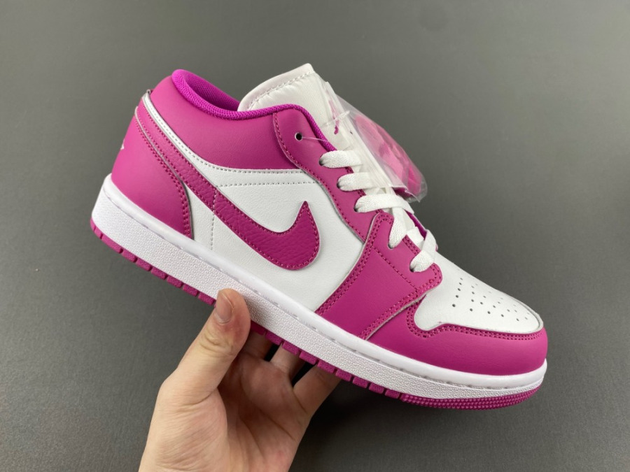 Air Jordan 1 Low 'Fire Pink' - SneakerCool.com