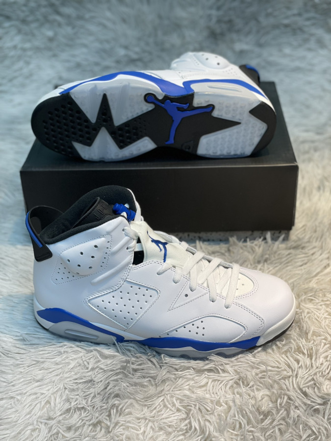Air Jordan 6 Retro 'Sport Blue' 2014 - SneakerCool.com