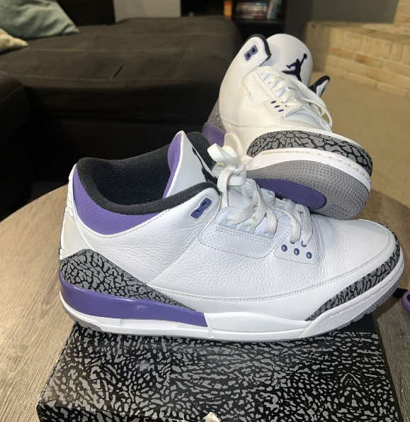 Air Jordan 3 Retro 'Dark Iris' - SneakerCool.com